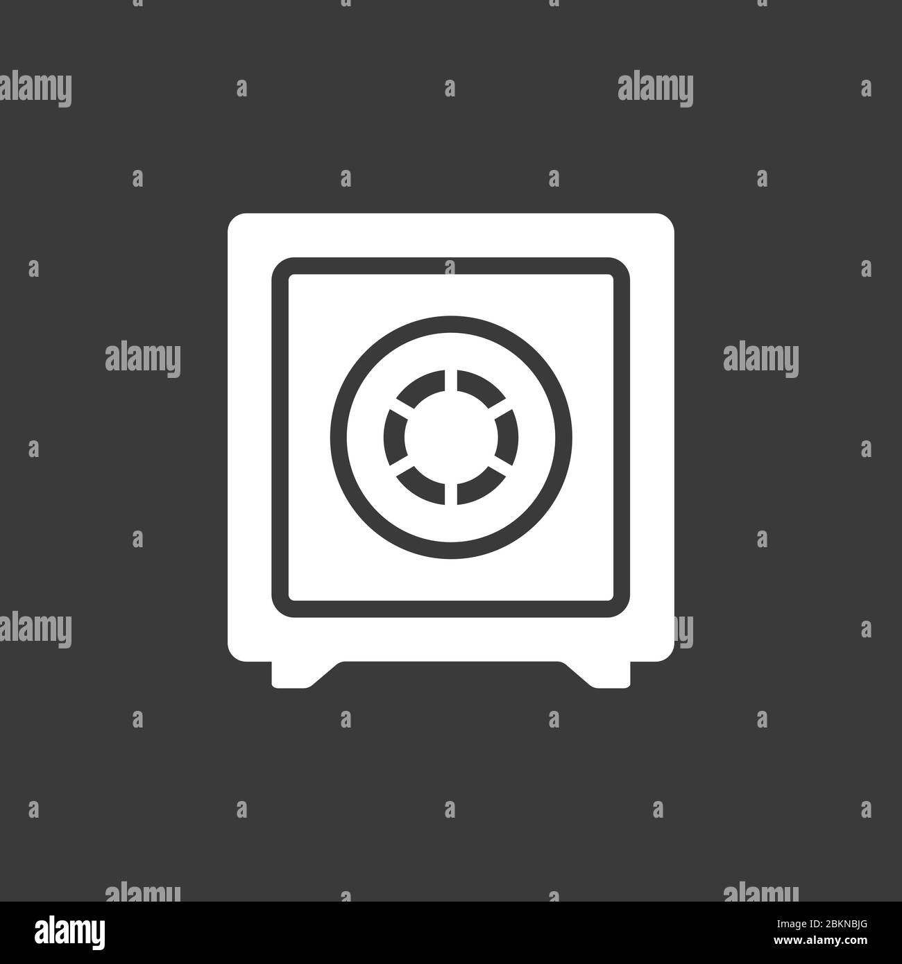 Moneybox icon. Modern flat design isolated on background Stock Vector ...