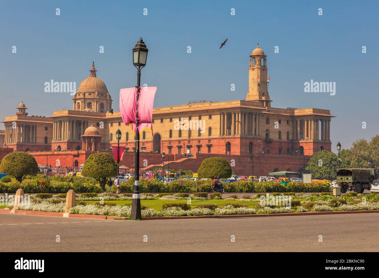 Secretariat building delhi hi-res stock photography and images - Alamy