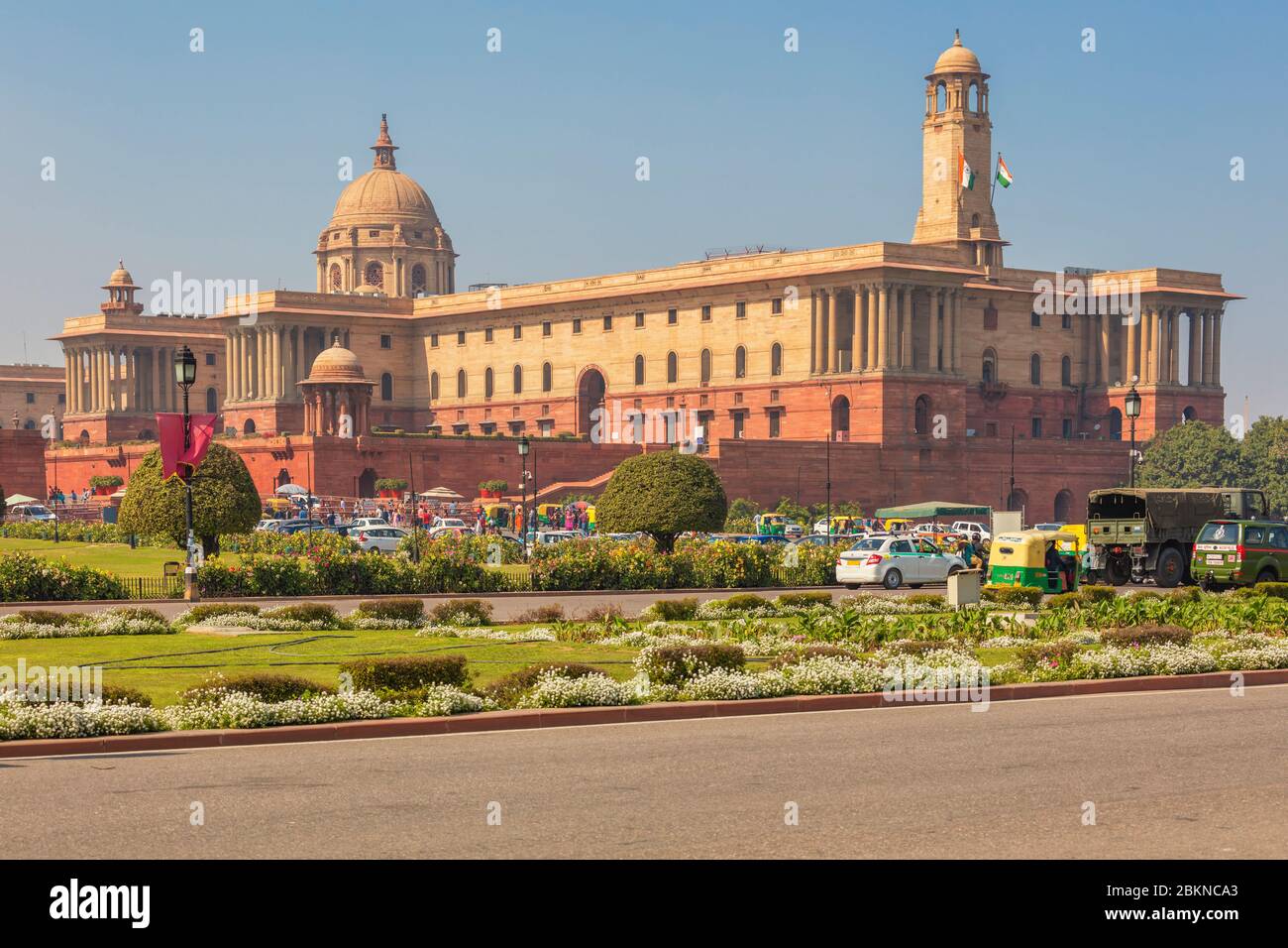 Secretariat building delhi hi-res stock photography and images - Alamy