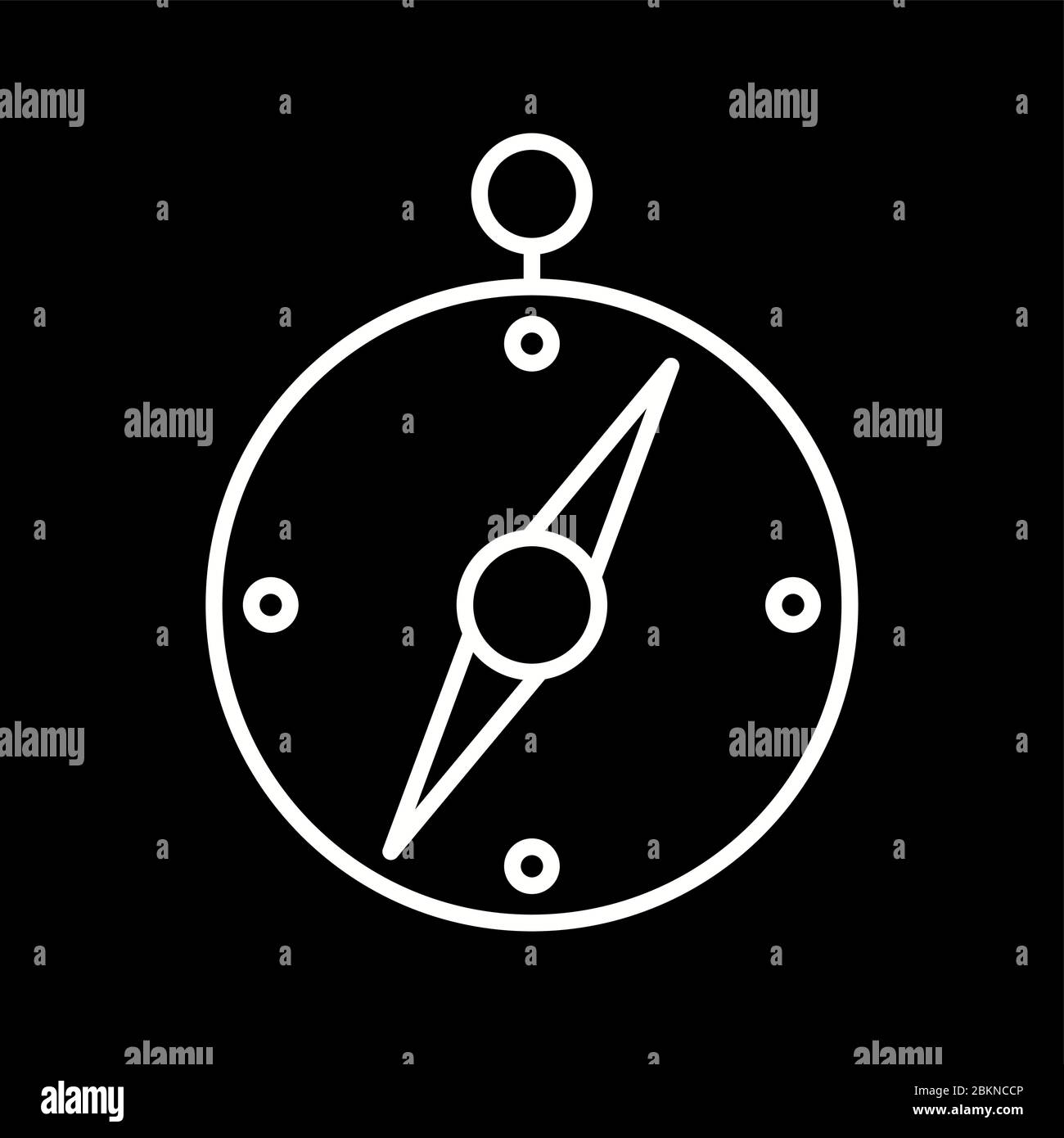 Navigation compass icon beautiful Stock Vector Images - Alamy