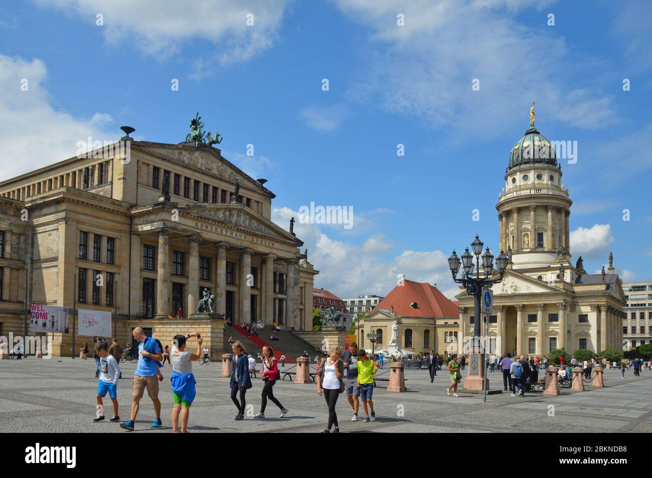Buildings berlin street facade square hi-res stock photography and ...