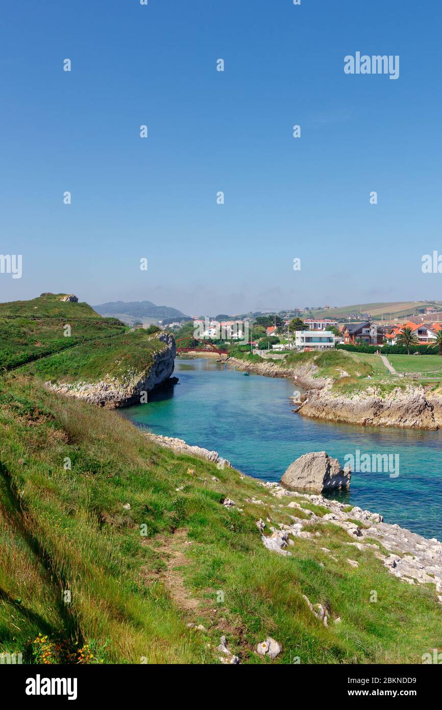 beauty estuary in the north of spain Stock Photo - Alamy