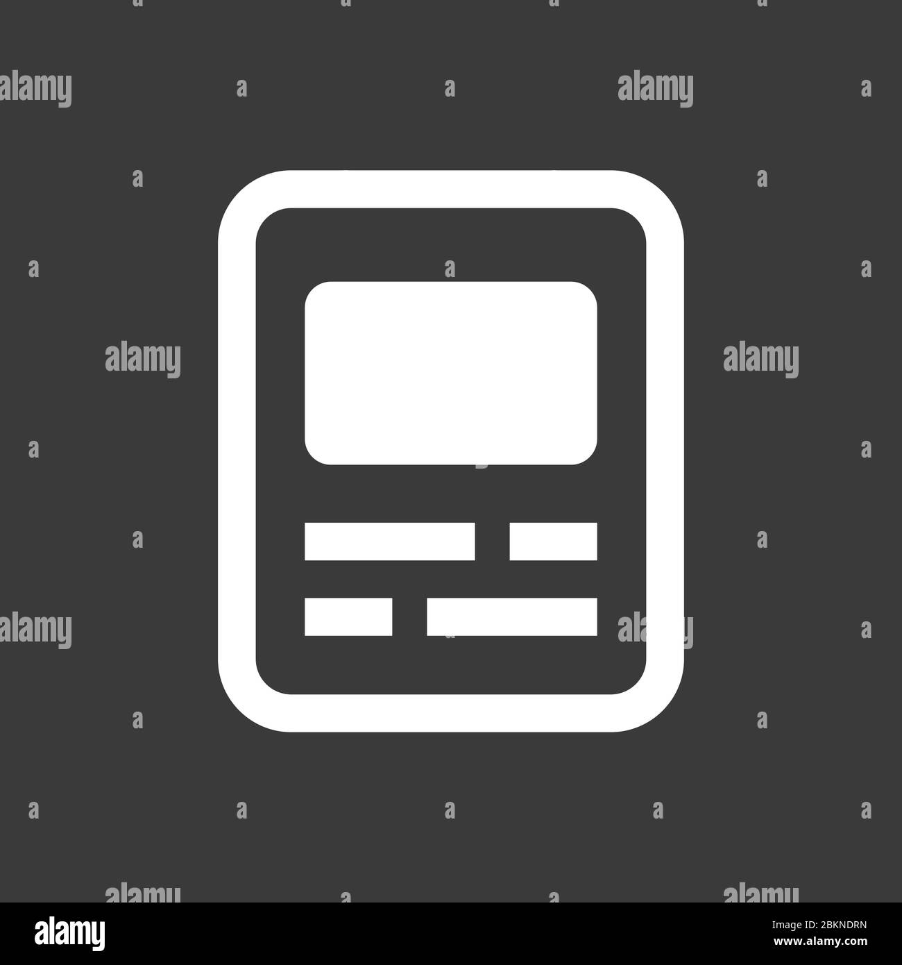 Magazine icon vector illustration - magazine and newspaper symbol Stock ...