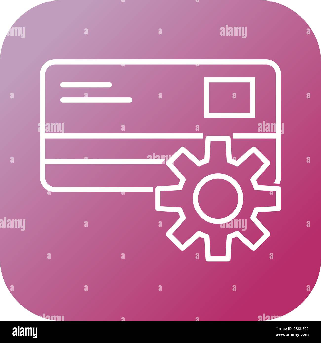 Beautiful Payment settings vector line icon Stock Vector Image & Art ...