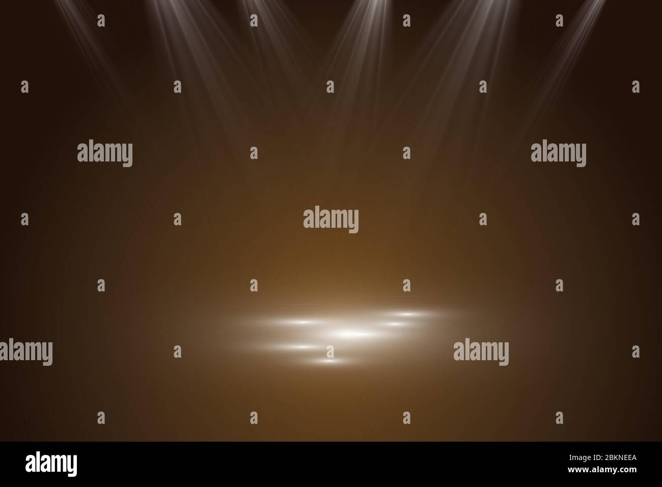 Collection of stage lighting, catwalk or platform, transparent effects ...