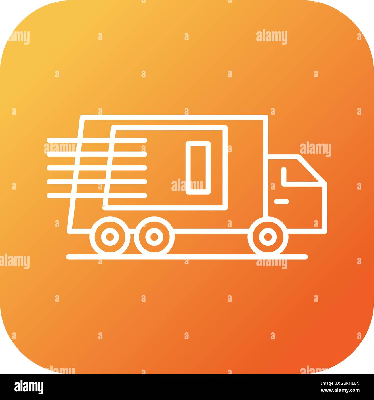 Beautiful Cargo Vector line icon Stock Vector Image & Art - Alamy