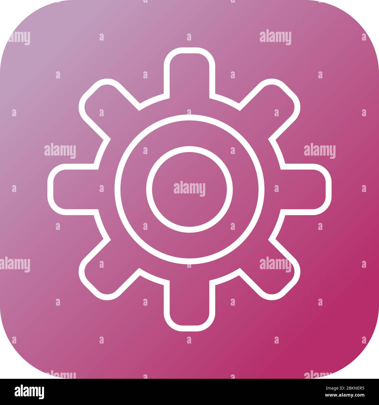 Beautiful Settings Vector line icon Stock Vector Image & Art - Alamy