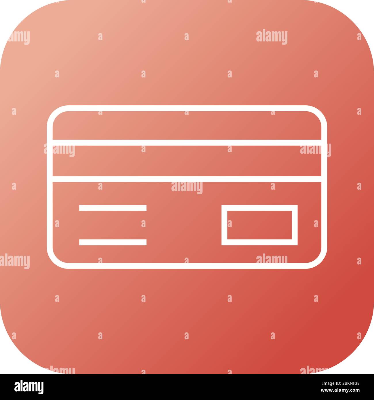 Beautiful ATM card Vector line icon Stock Vector Image & Art - Alamy