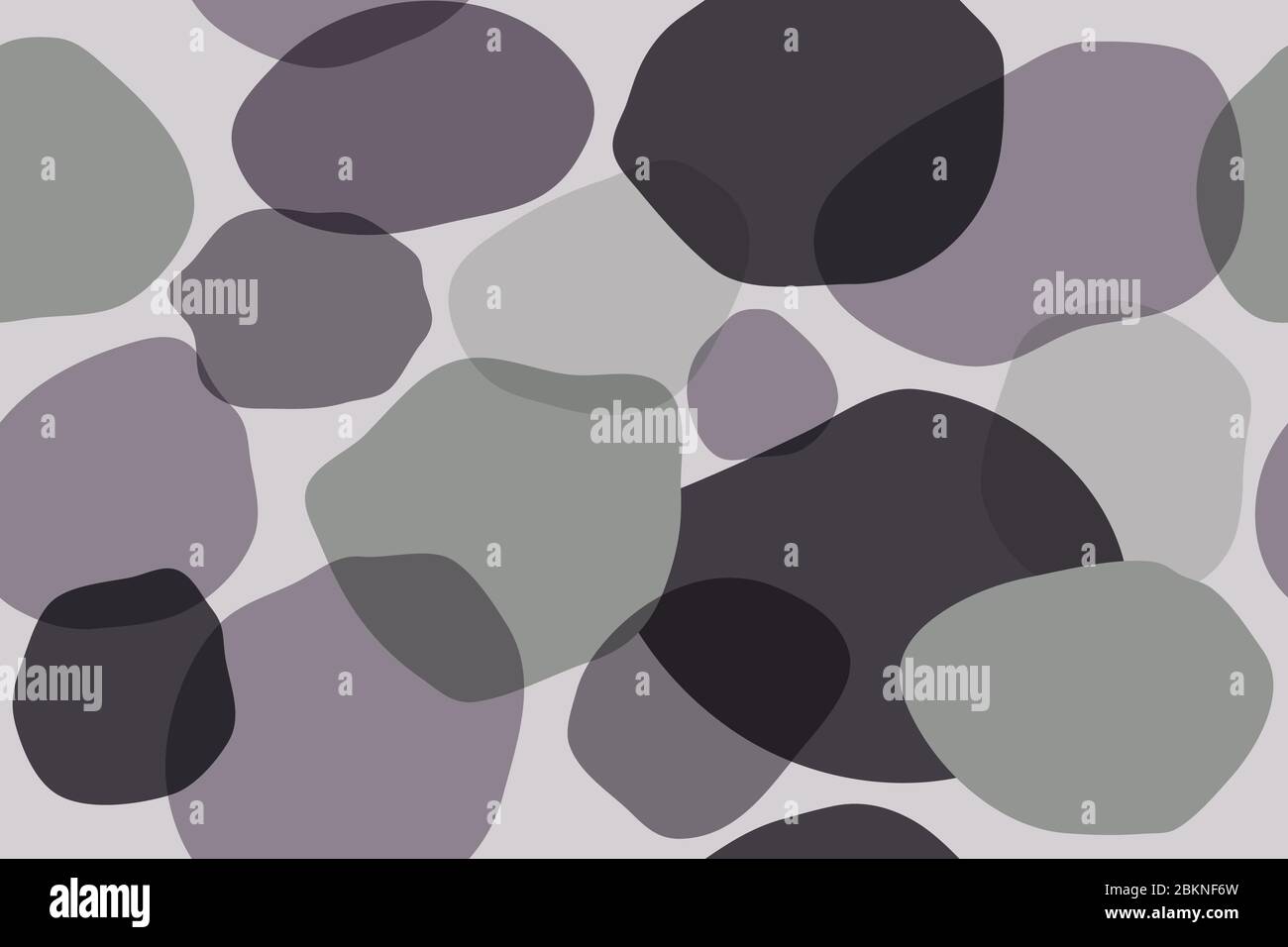 Seamless Abstract Stone Pattern, Organic Hand Drawn Background, Nature ...