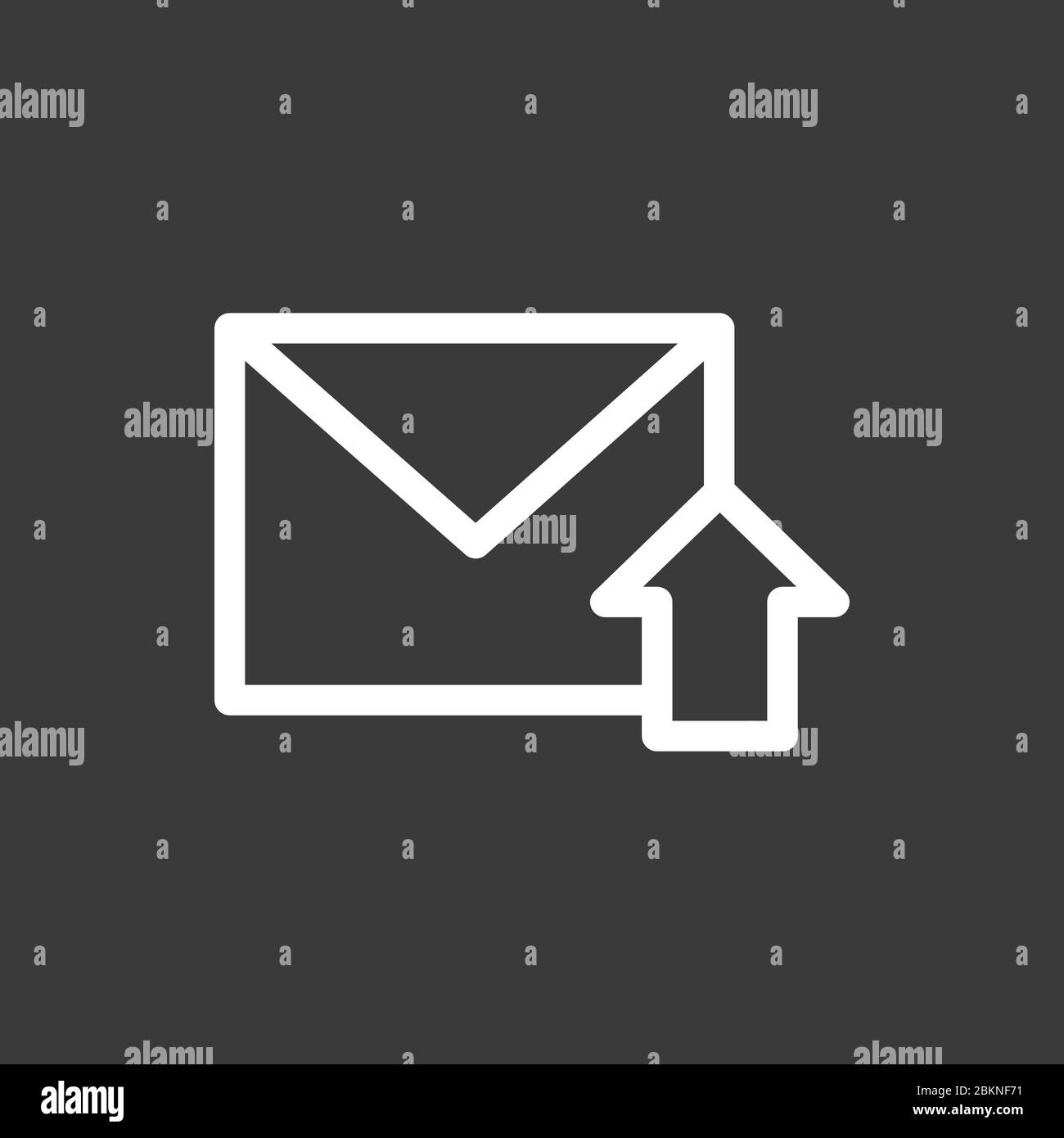Message icon, vector symbol for design. Cat sign Stock Vector Image ...