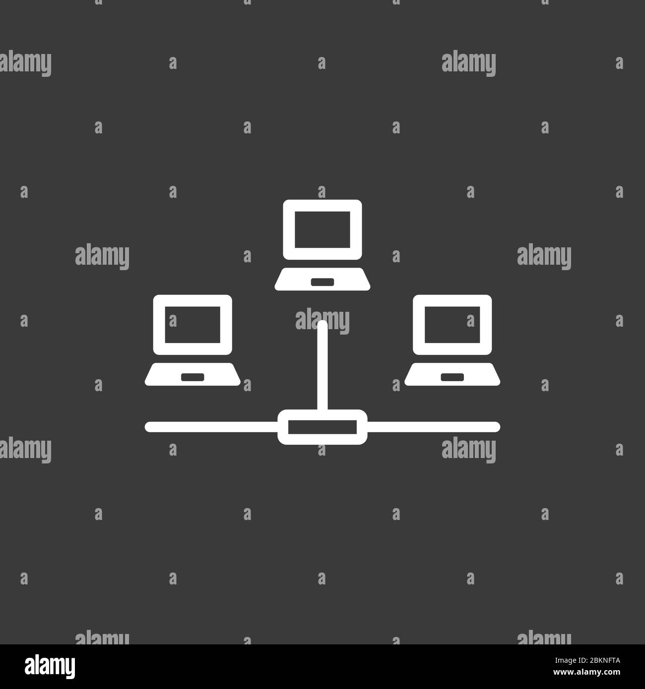 Network icon, computing and computer network symbol Stock Vector Image ...