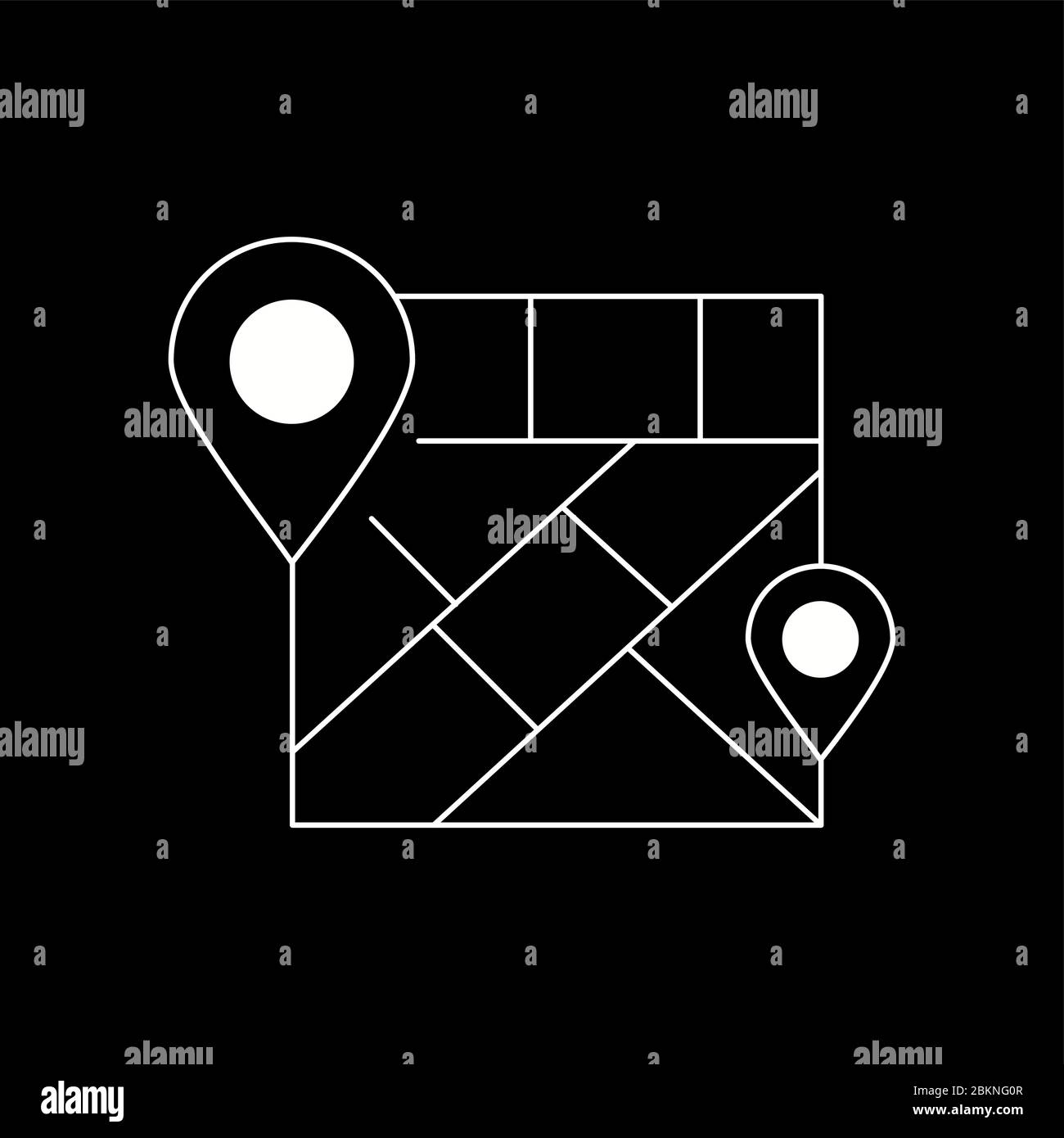 Find on maps Black and White Stock Photos & Images - Alamy