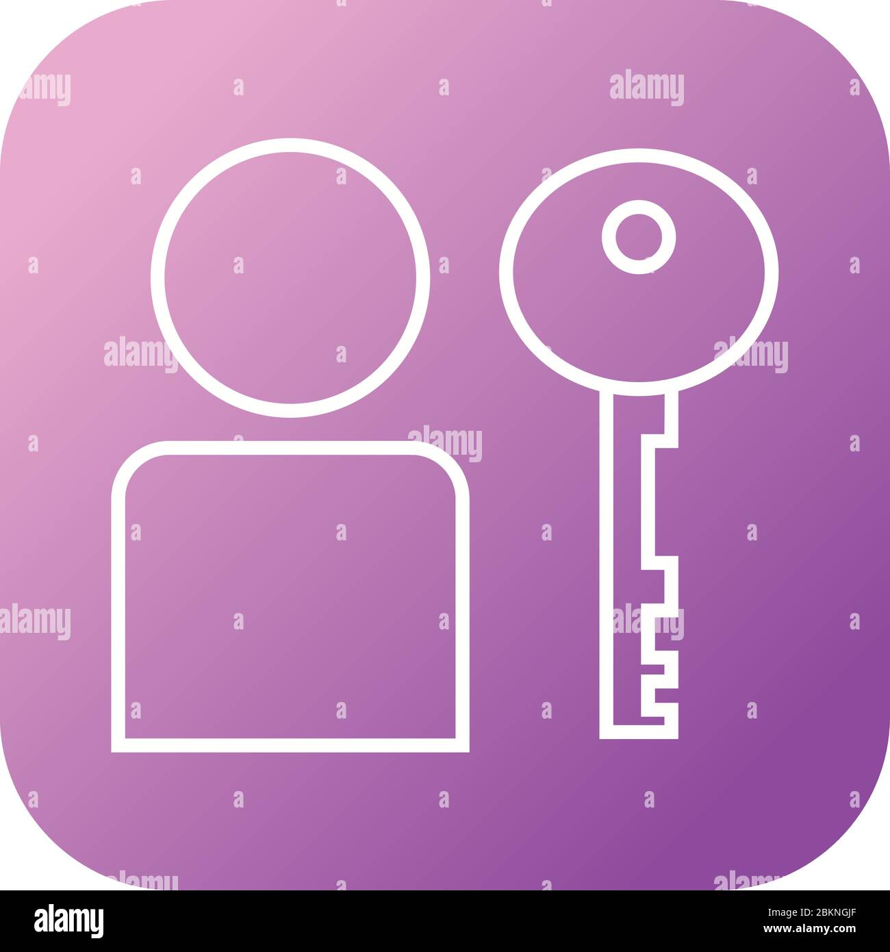 Beautiful Authentication Vector Line Icon Stock Vector Image And Art Alamy