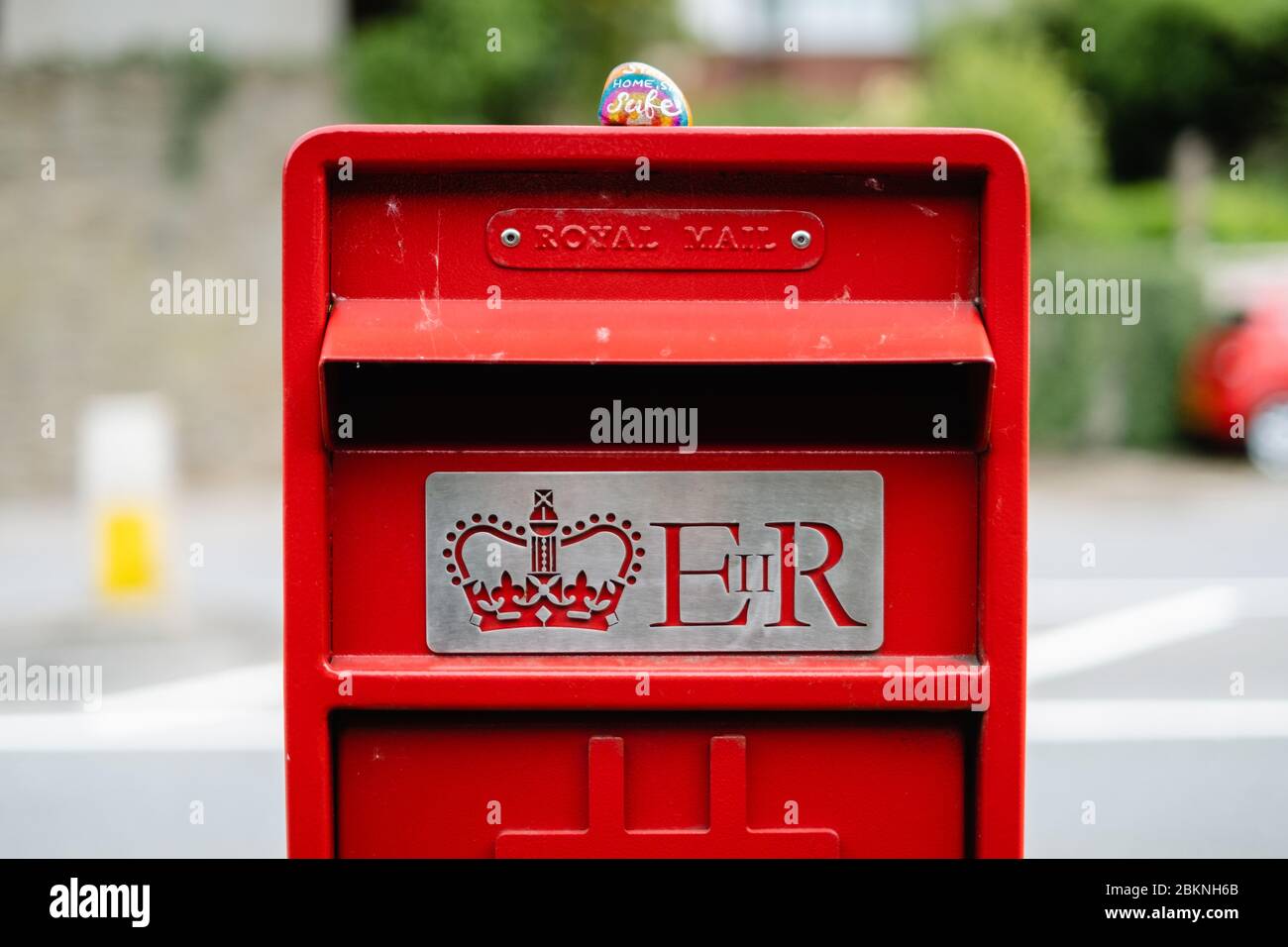 Rainbow on postbox hi-res stock photography and images - Alamy