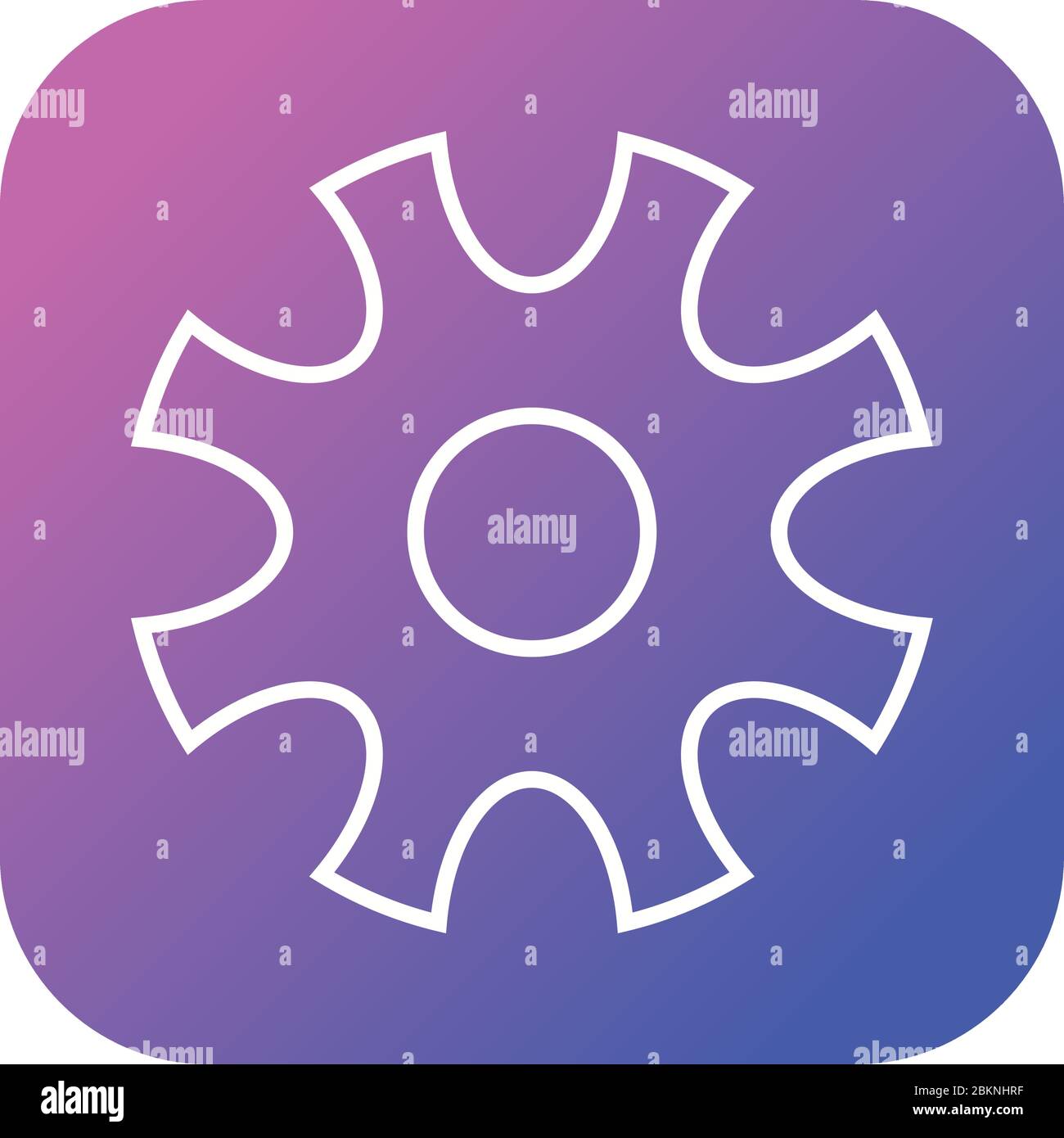 Beautiful Settings vector line icon Stock Vector Image & Art - Alamy