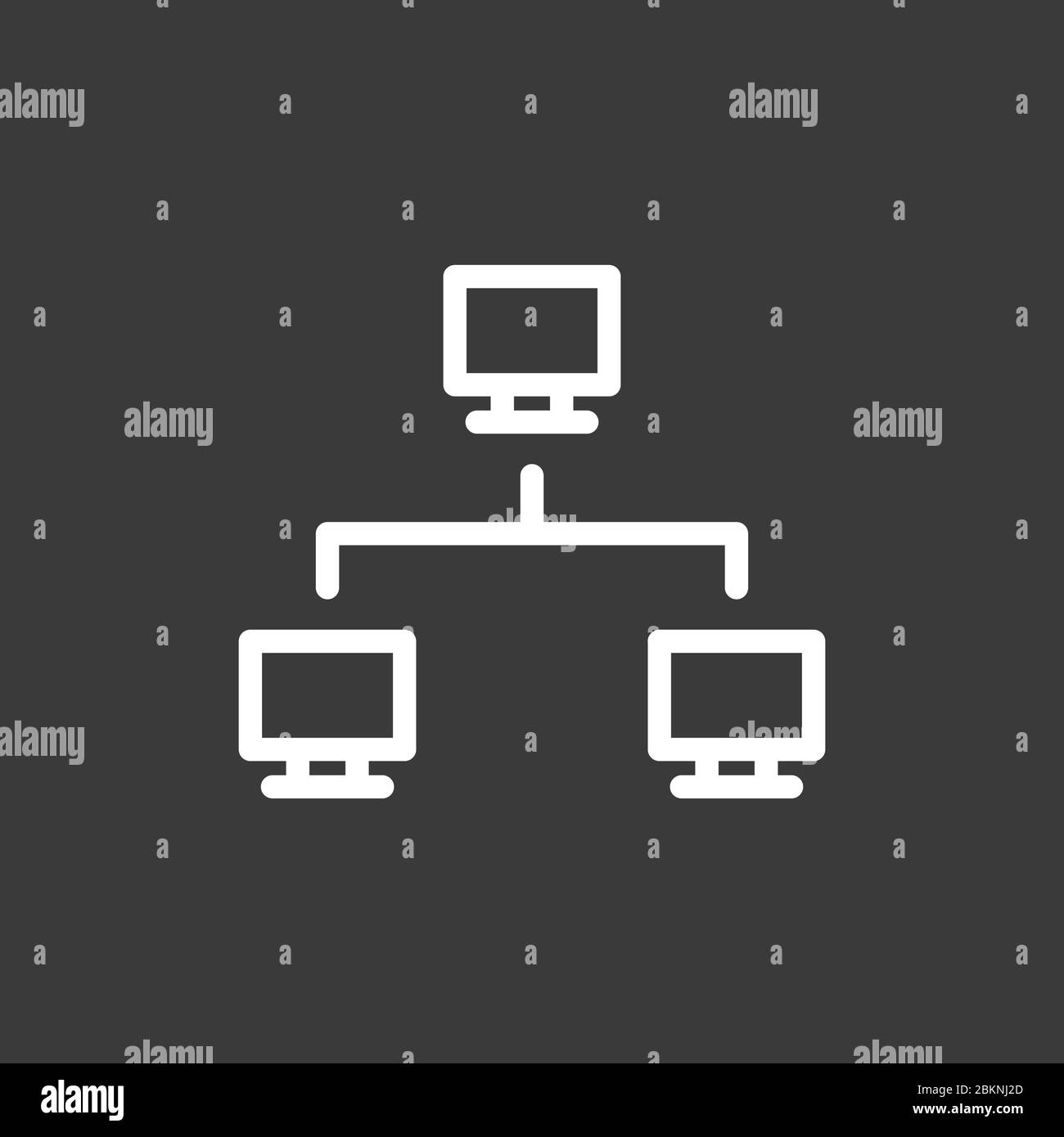 Network icon, computing and computer network symbol Stock Vector Image ...