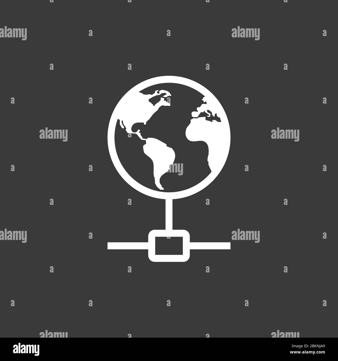 Network icon, computing and computer network symbol Stock Vector Image ...