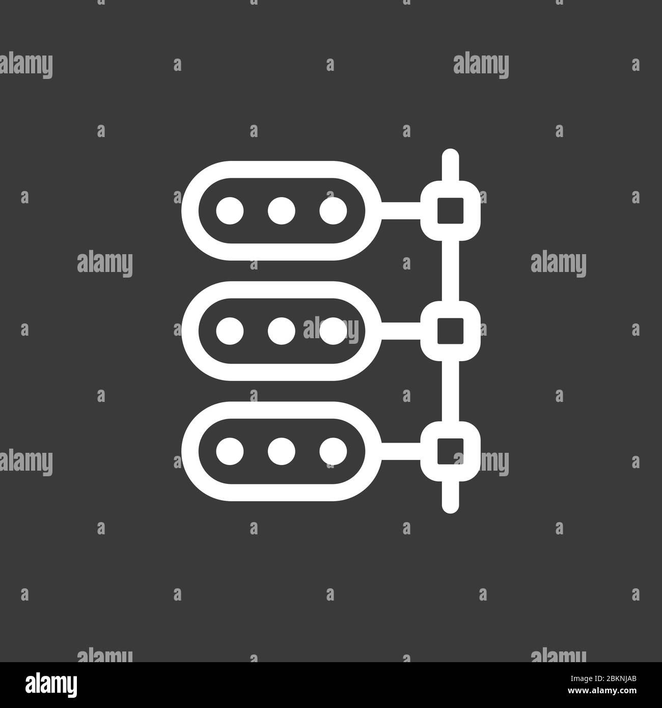 Network icon, computing and computer network symbol Stock Vector Image ...