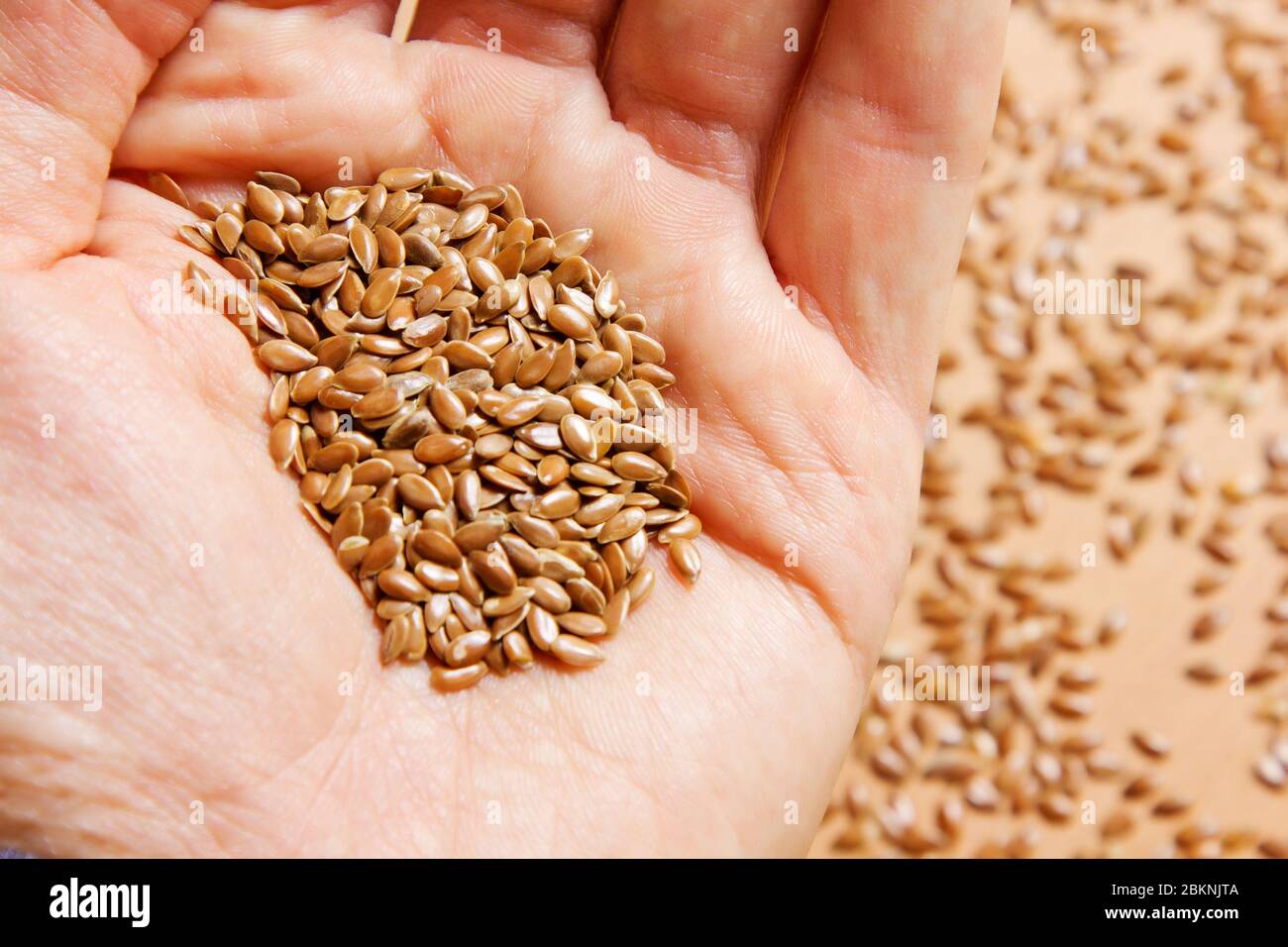 Handful of seeds hi-res stock photography and images - Alamy