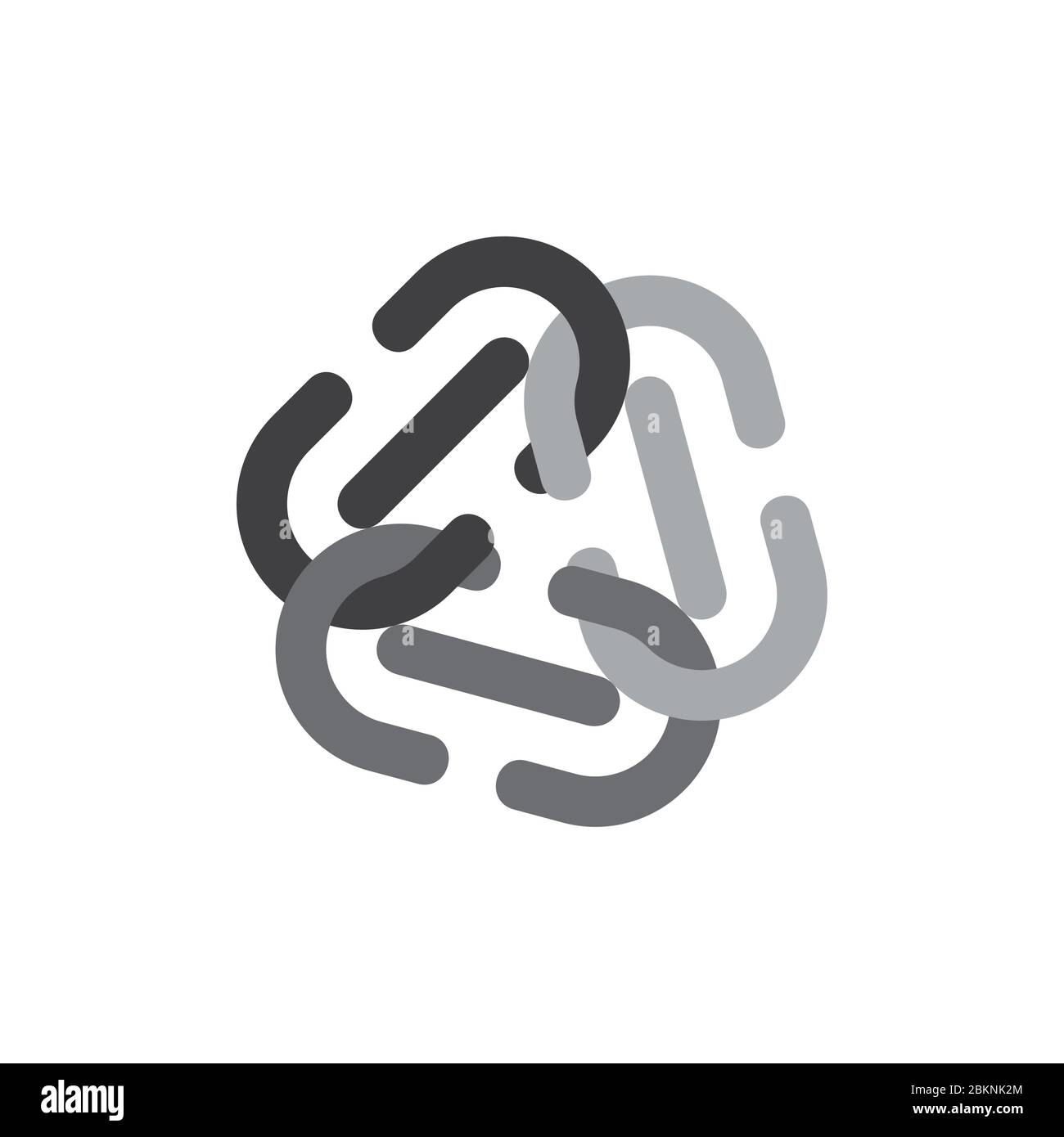 chain simple geometric design symbol vector Stock Vector Image & Art ...