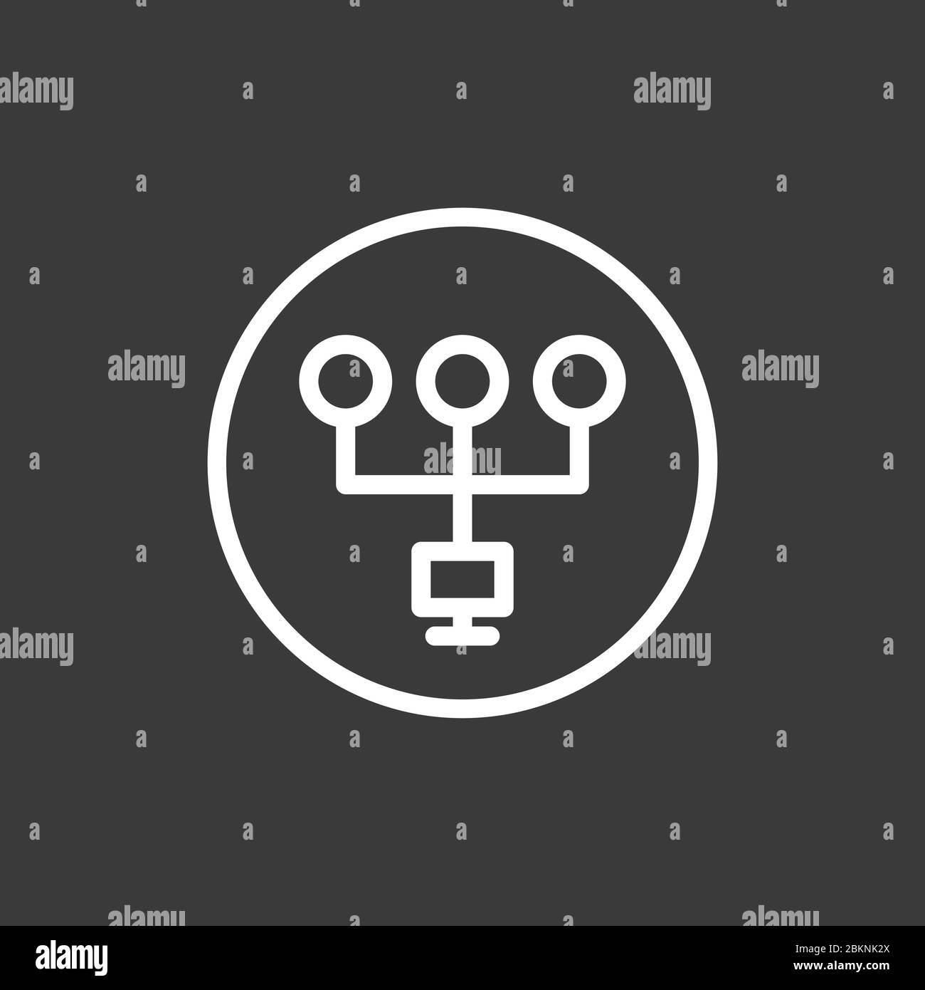 Network icon, computing and computer network symbol Stock Vector Image ...