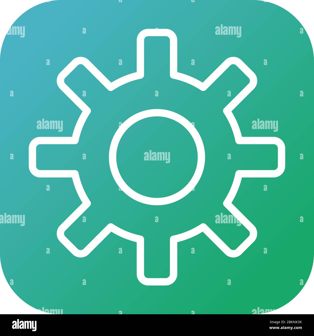 Beautiful Settings vector line icon Stock Vector Image & Art - Alamy