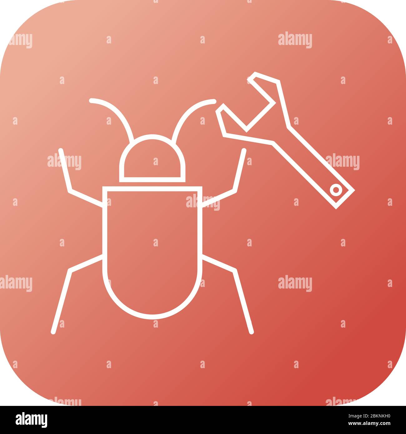 Beautiful Bug fixing vector line icon Stock Vector Image & Art - Alamy Beautiful Bug fixing vector line icon Stock Vector Image & Art - Alamy