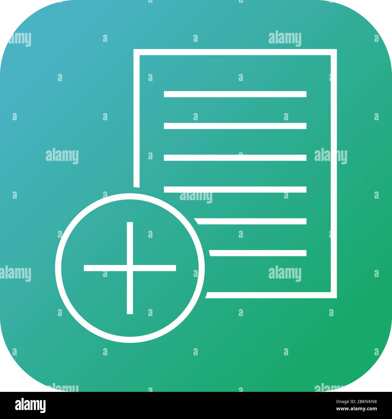 Beautiful Add documents vector line icon Stock Vector Image & Art - Alamy