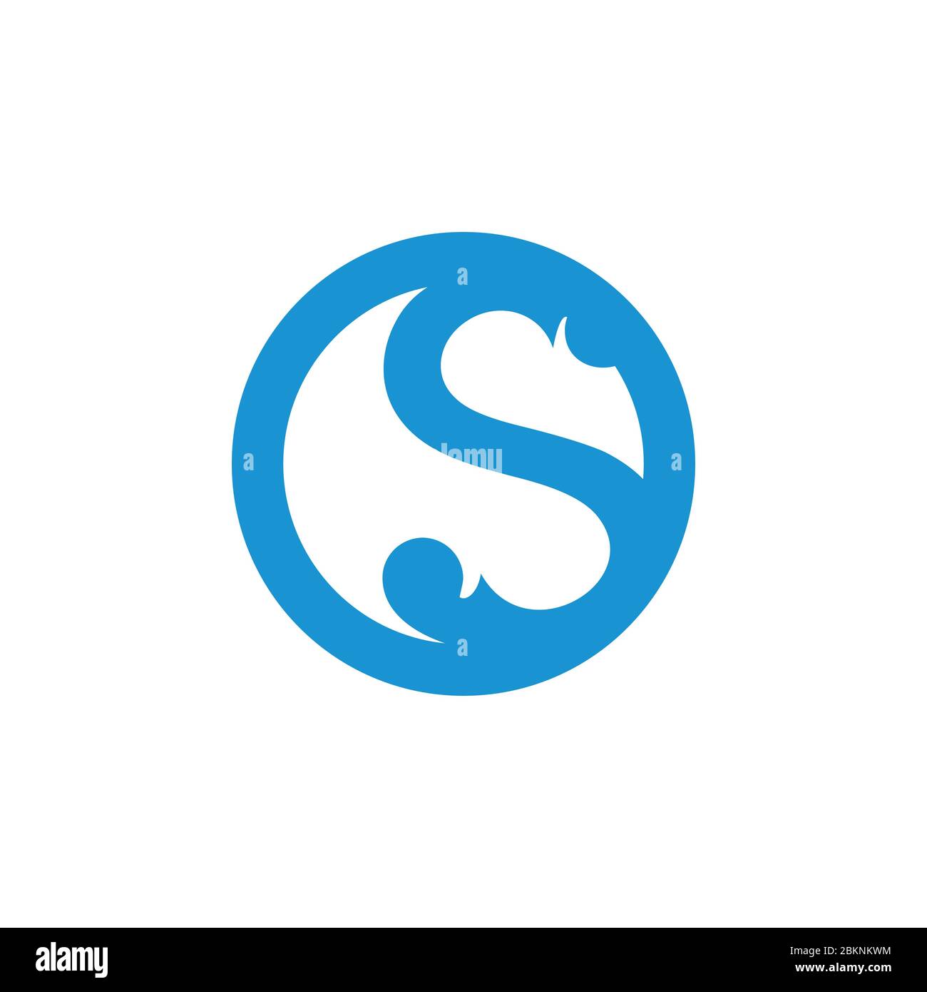 letter s circle retro font design vector Stock Vector Image & Art - Alamy