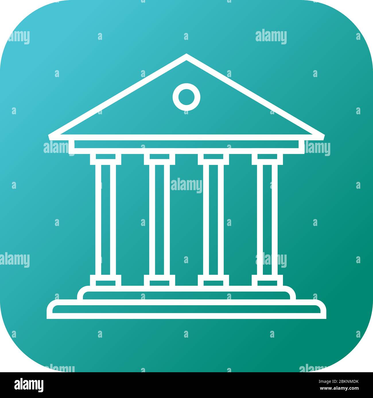 Beautiful Bank vector line icon Stock Vector Image & Art - Alamy