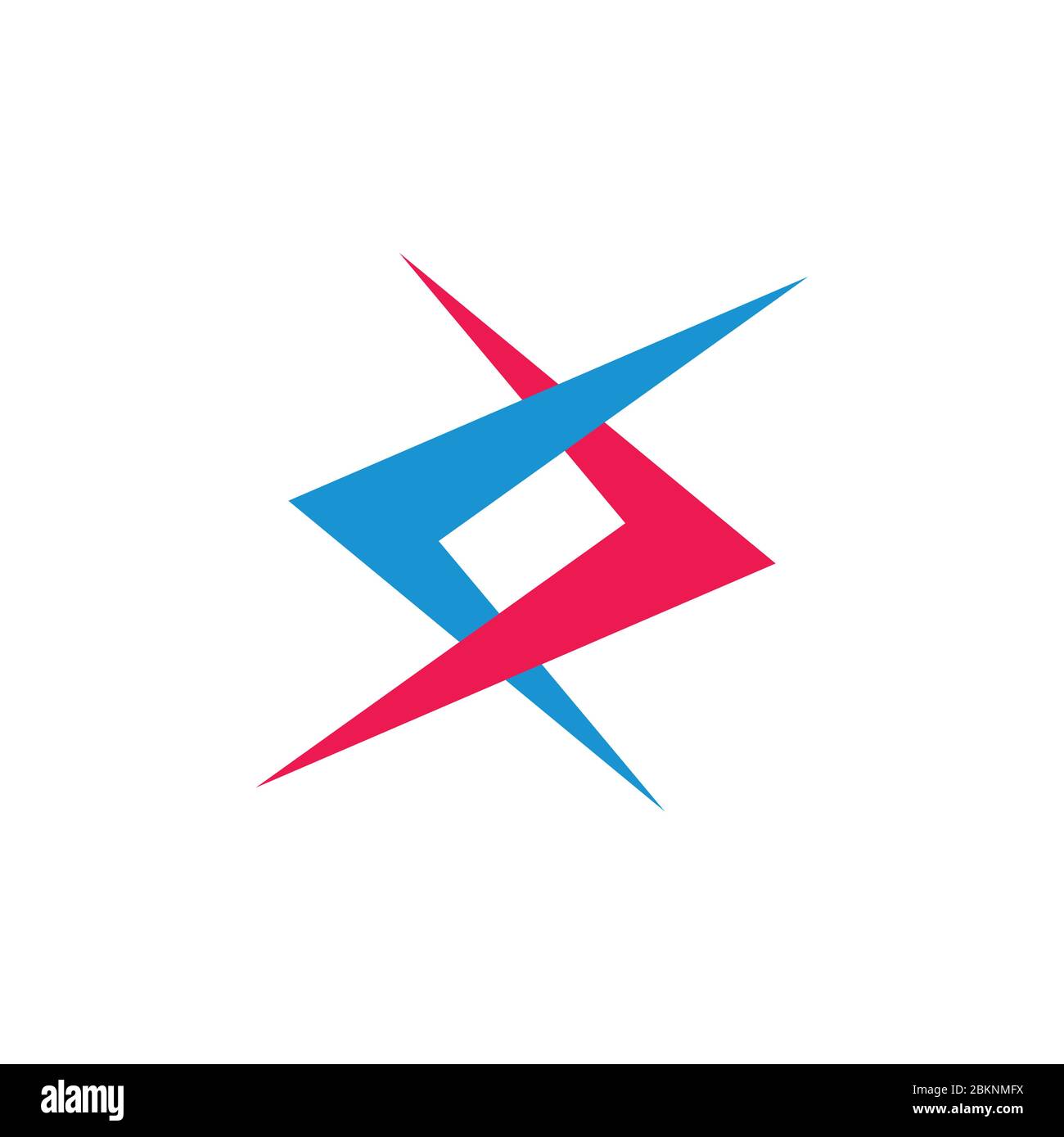 simple linked arrows colorful logo vector Stock Vector Image & Art - Alamy