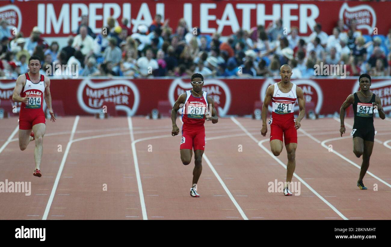 MANCHESTER - JULY 28: Jamie HENTHORN of Wales, Stephen BUCKLAND of ...