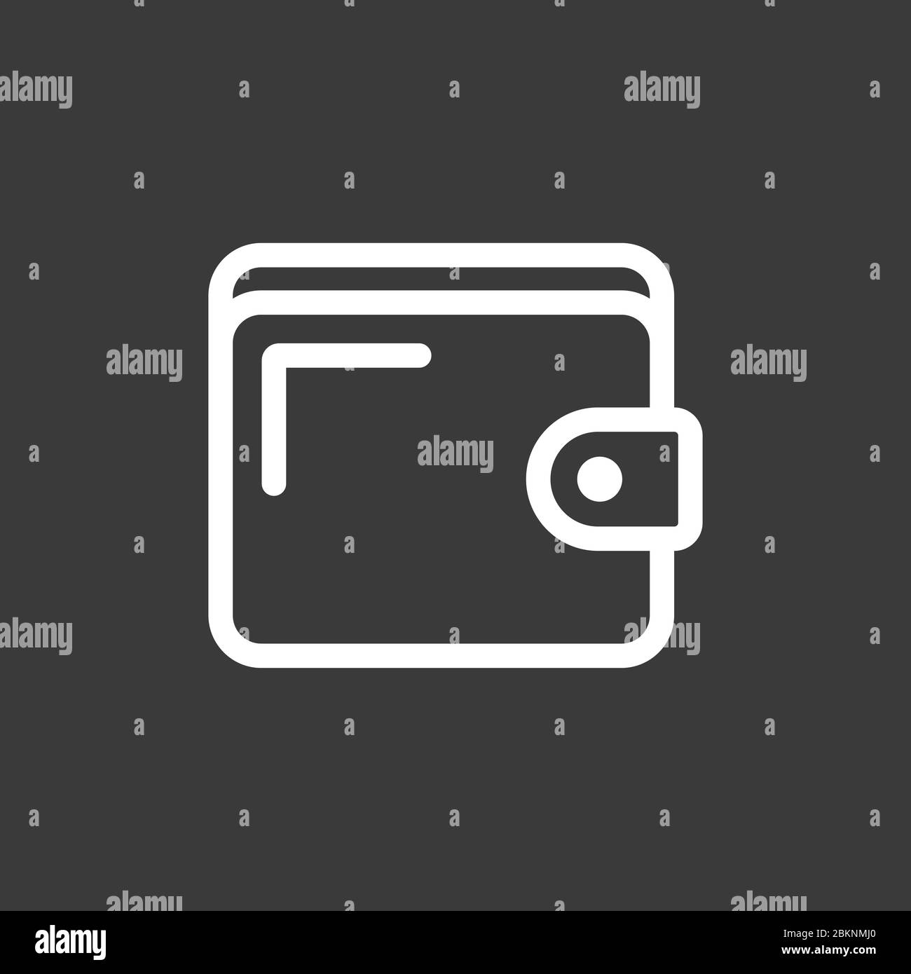 Purse vector icon. Wallet symbol for your web site design, logo, app ...