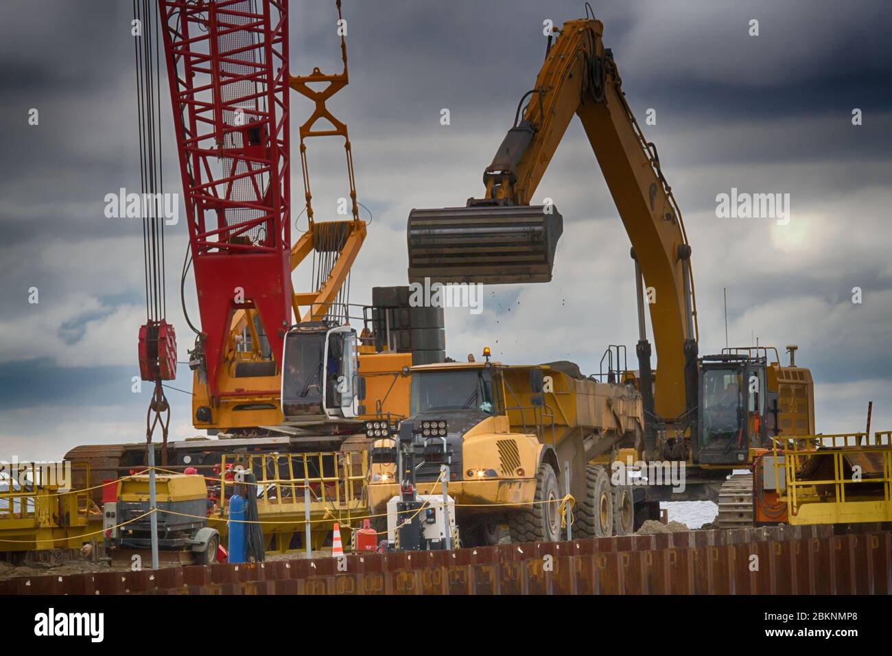 Construction of offshore section of gas pipeline on bottom of Baltic ...