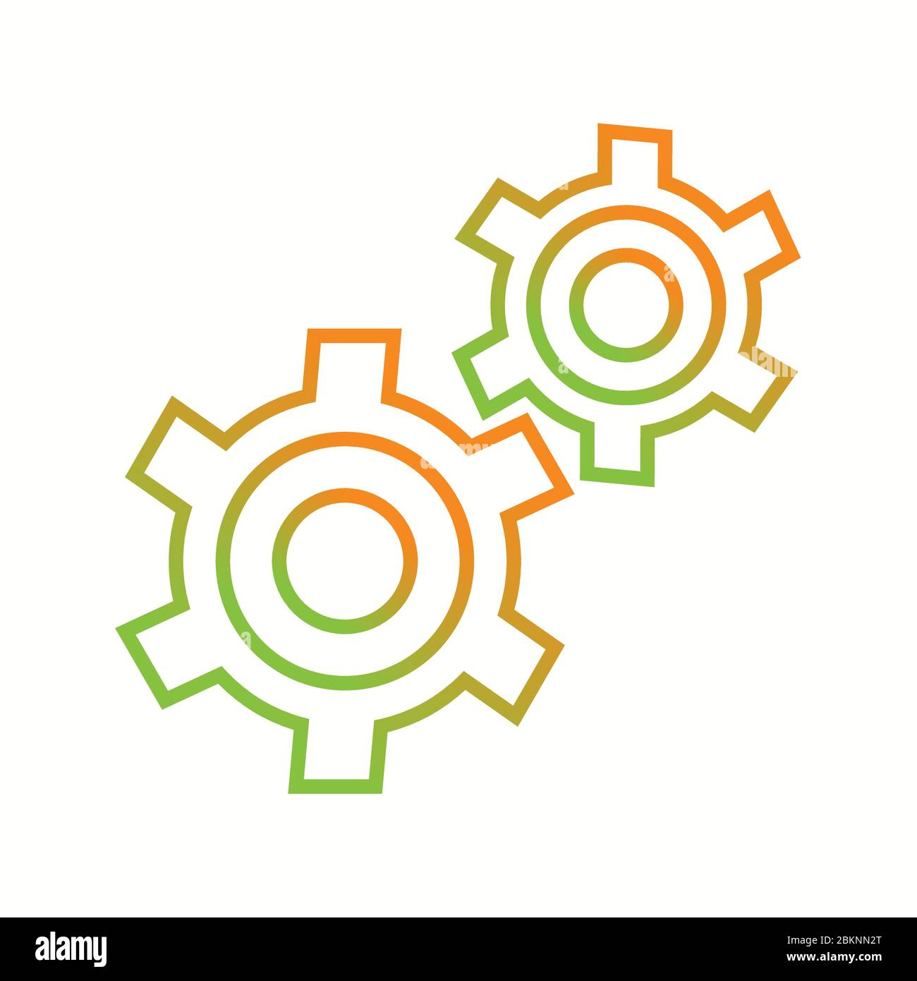 Beautiful Settings vector line icon Stock Vector Image & Art - Alamy