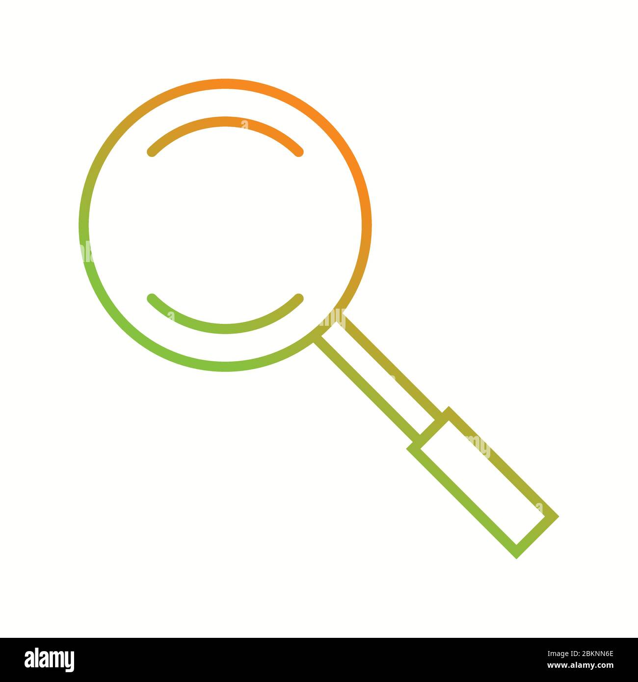 Beautiful search Vector line icon Stock Vector Image & Art - Alamy