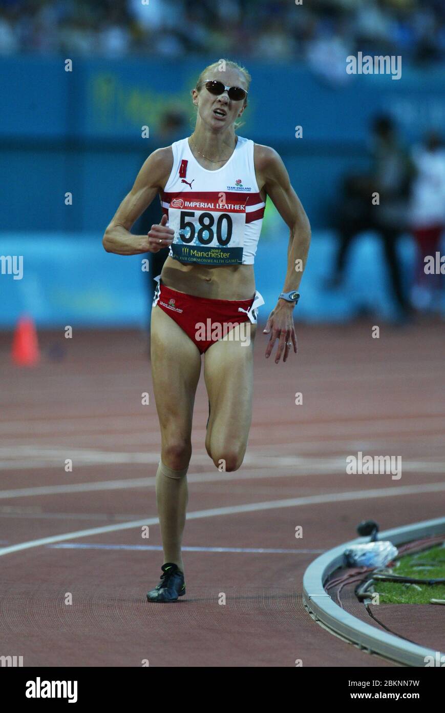 MANCHESTER - JULY 28: Paula RADCLIFFE of England compete in Women's ...