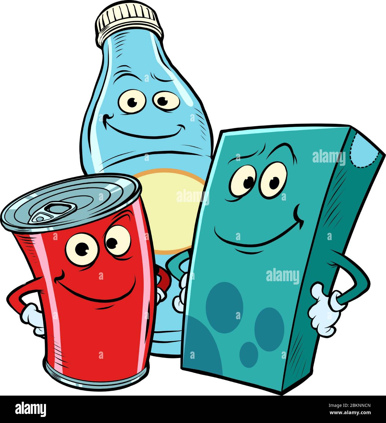 Set milk juice carton Stock Vector Images - Alamy