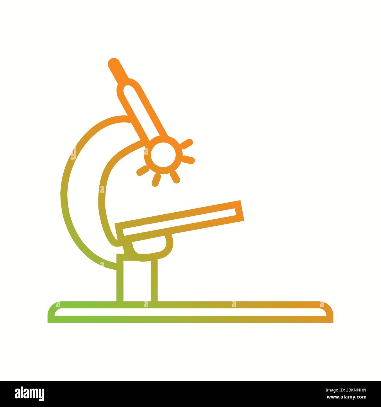 Beautiful Microscope vector line icon Stock Vector Image & Art - Alamy