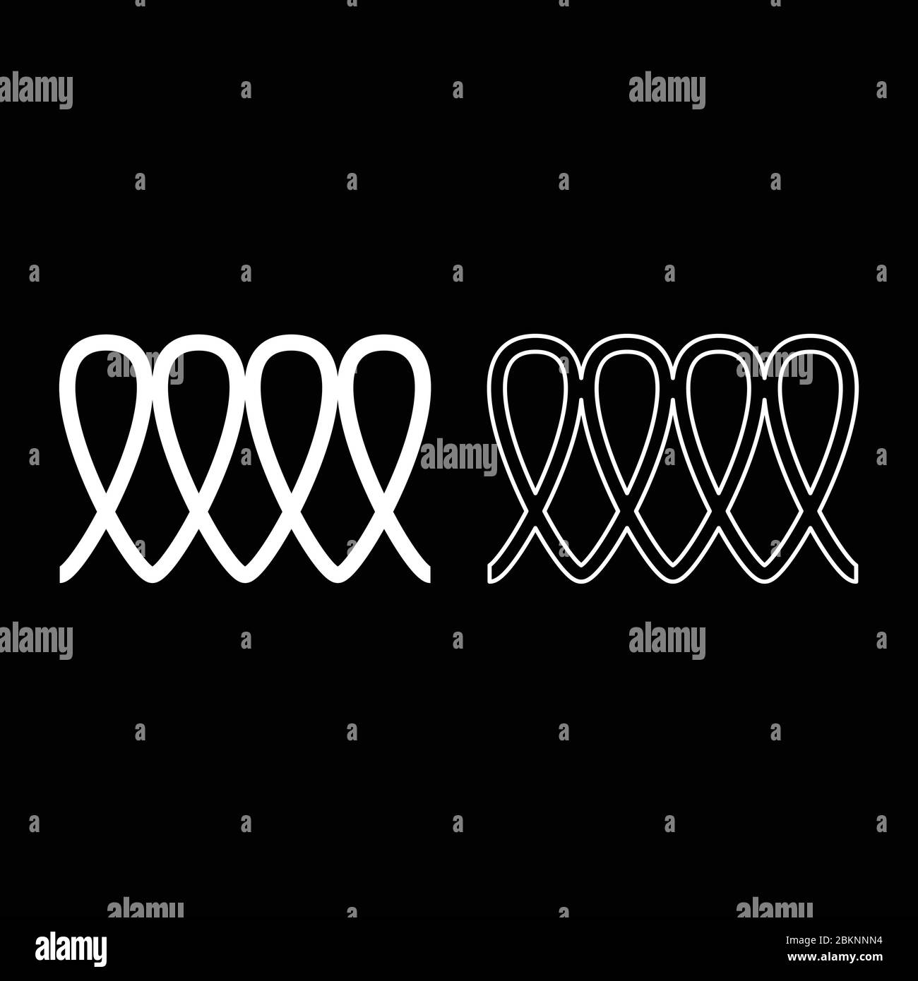 Induction cooking spiral electrical heat symbol type cooking surfaces ...