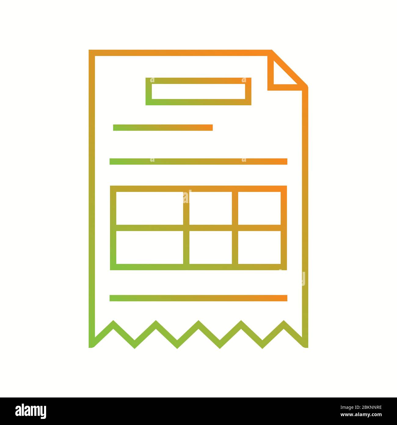 Beautiful Report vector line icon Stock Vector Image & Art - Alamy