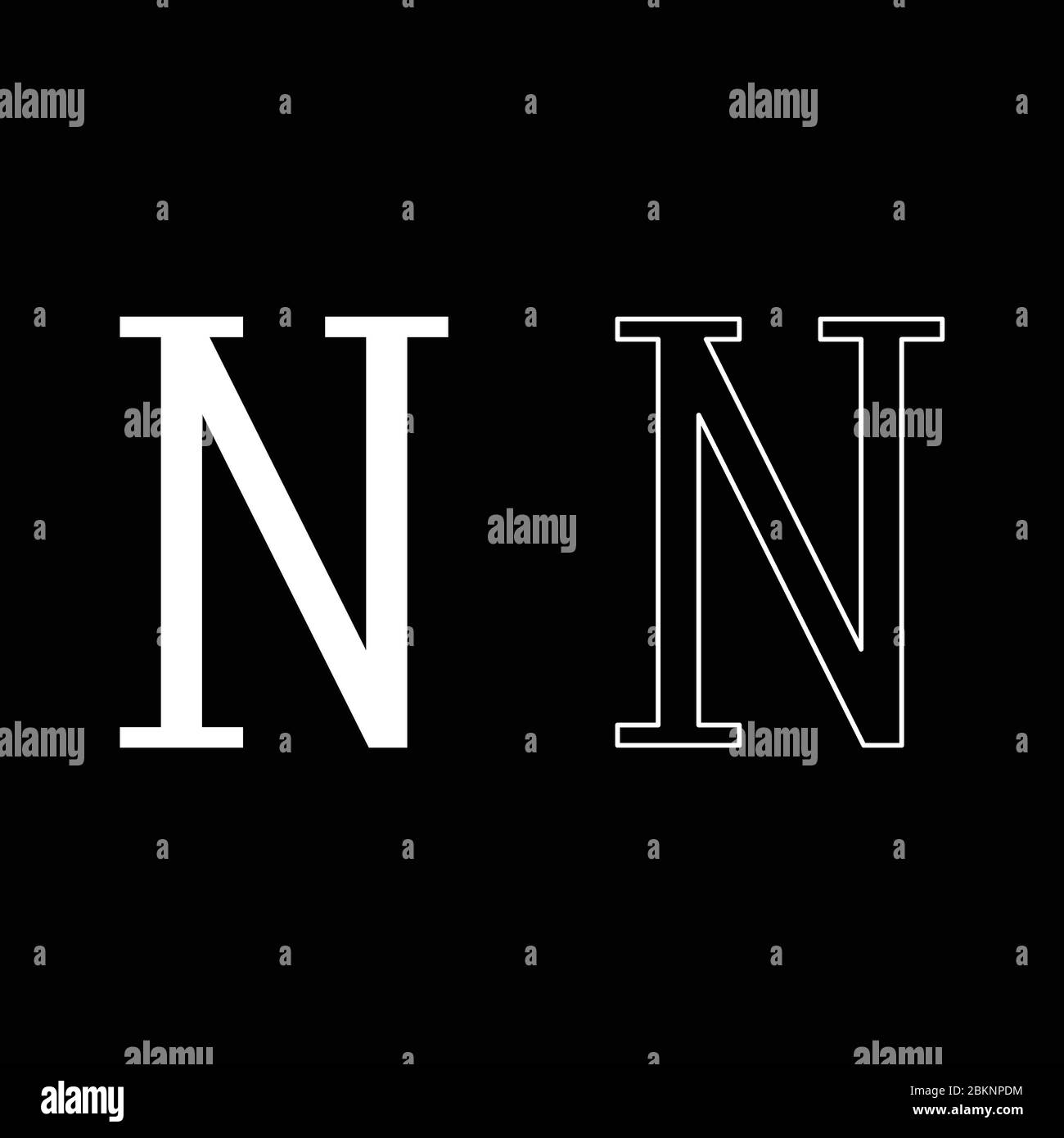 Greek letter nu hi-res stock photography and images - Alamy