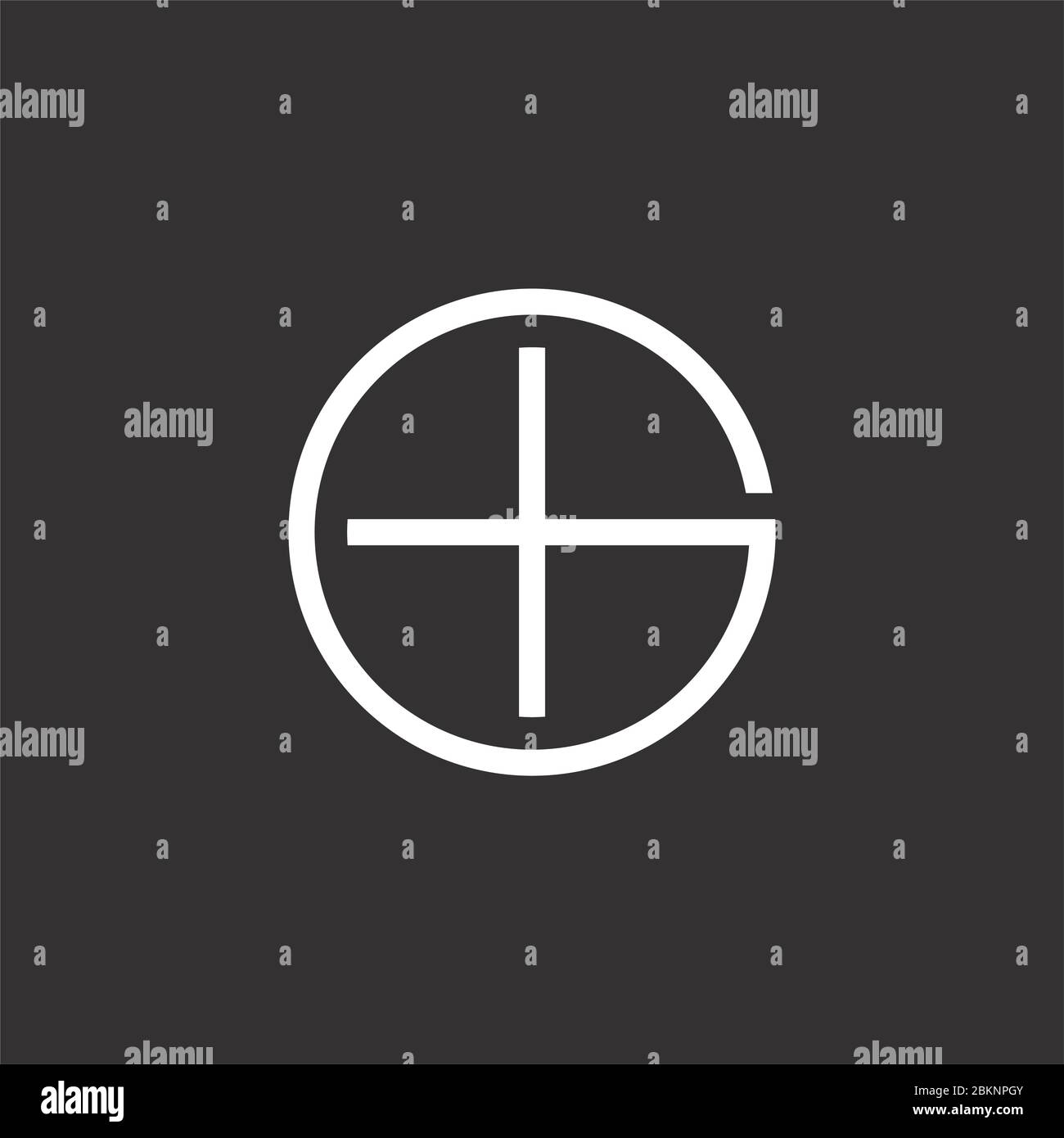 letter g plus line logo vector Stock Vector Image & Art - Alamy