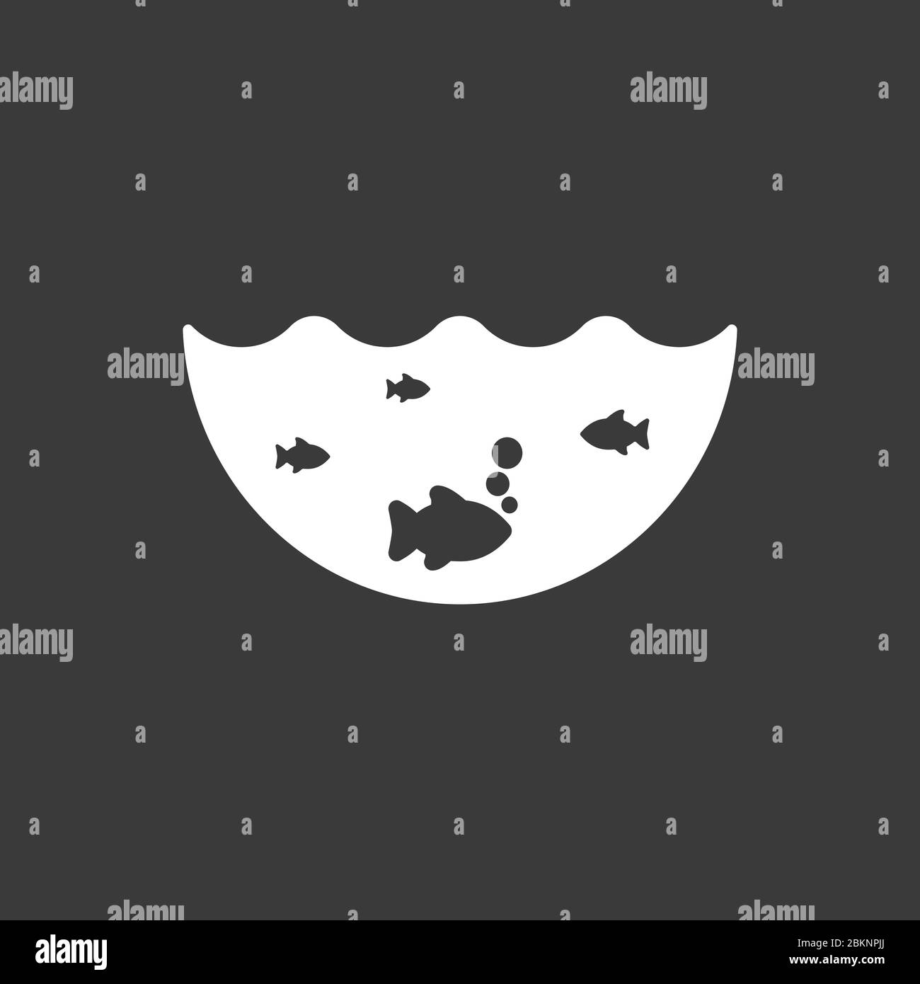 Pond icon illustration isolated vector sign symbol Stock Vector Image ...