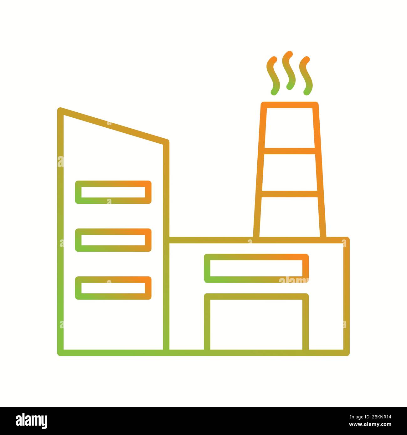 Beautiful Factory Vector line icon Stock Vector Image & Art - Alamy