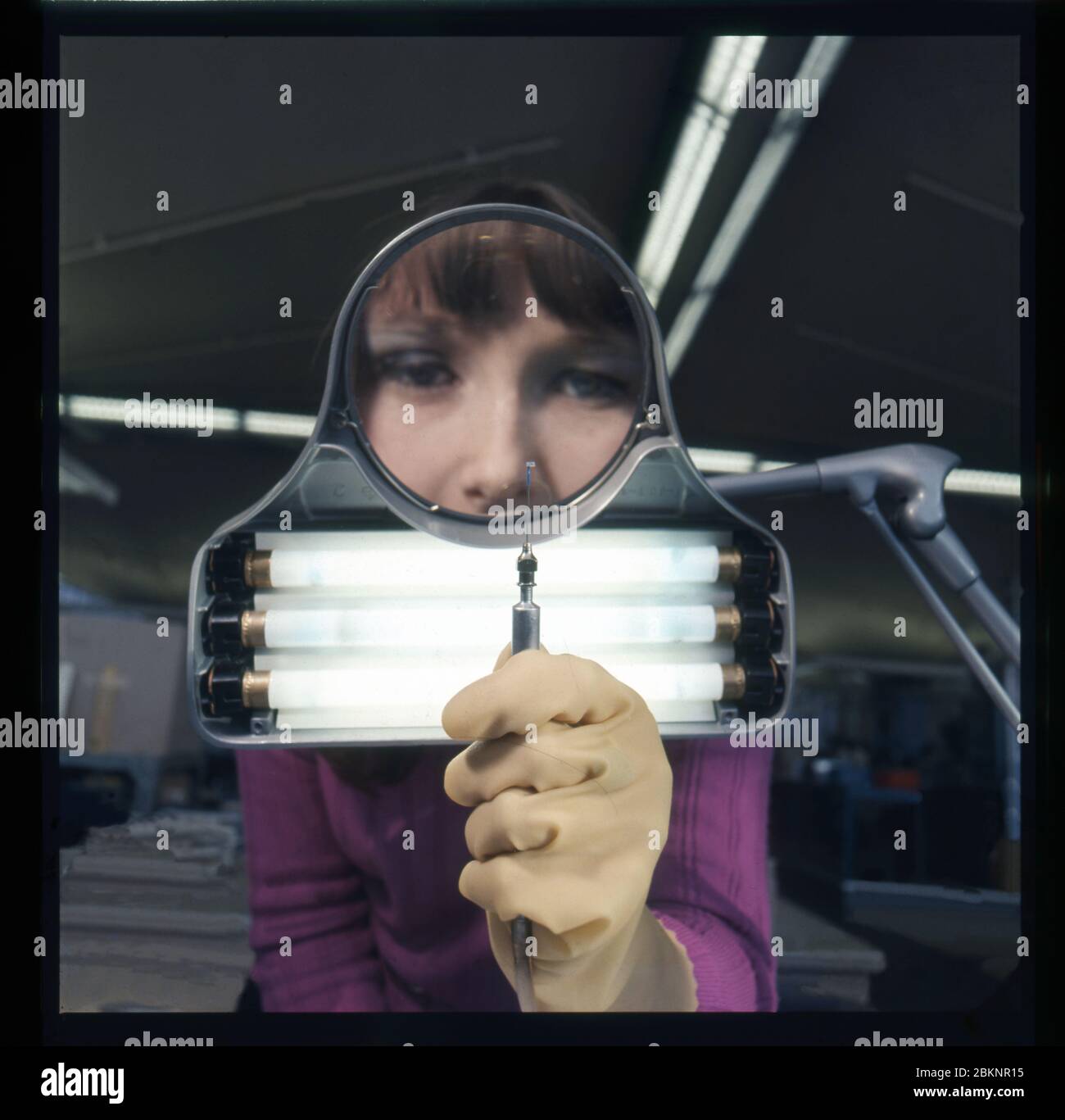 MAKING COMPUTER CHIPS Stock Photo - Alamy