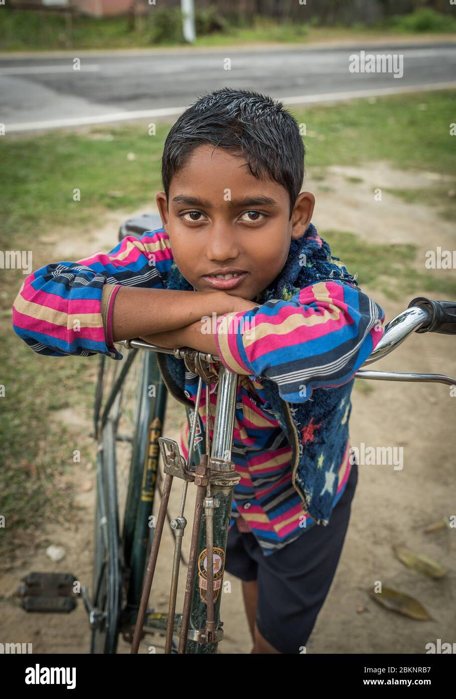Happy child indian boy close up hi-res stock photography and images - Alamy
