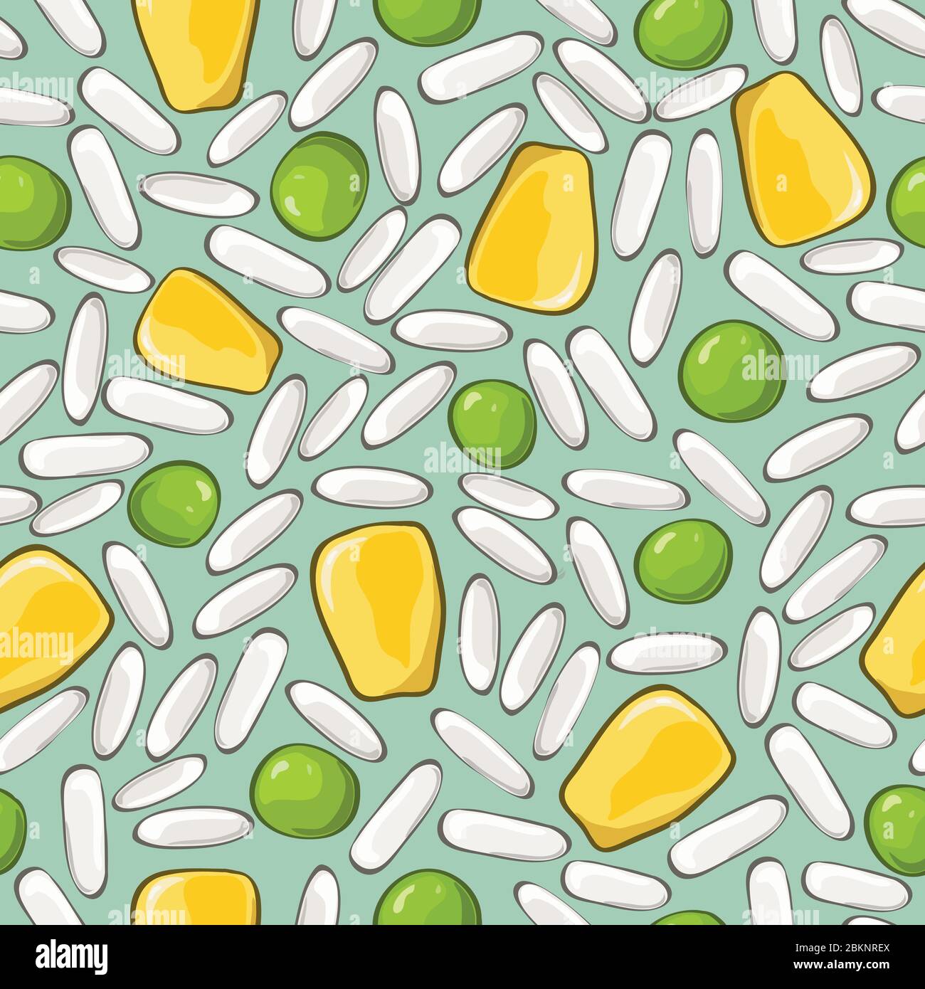 Rice medley Stock Vector Images - Alamy