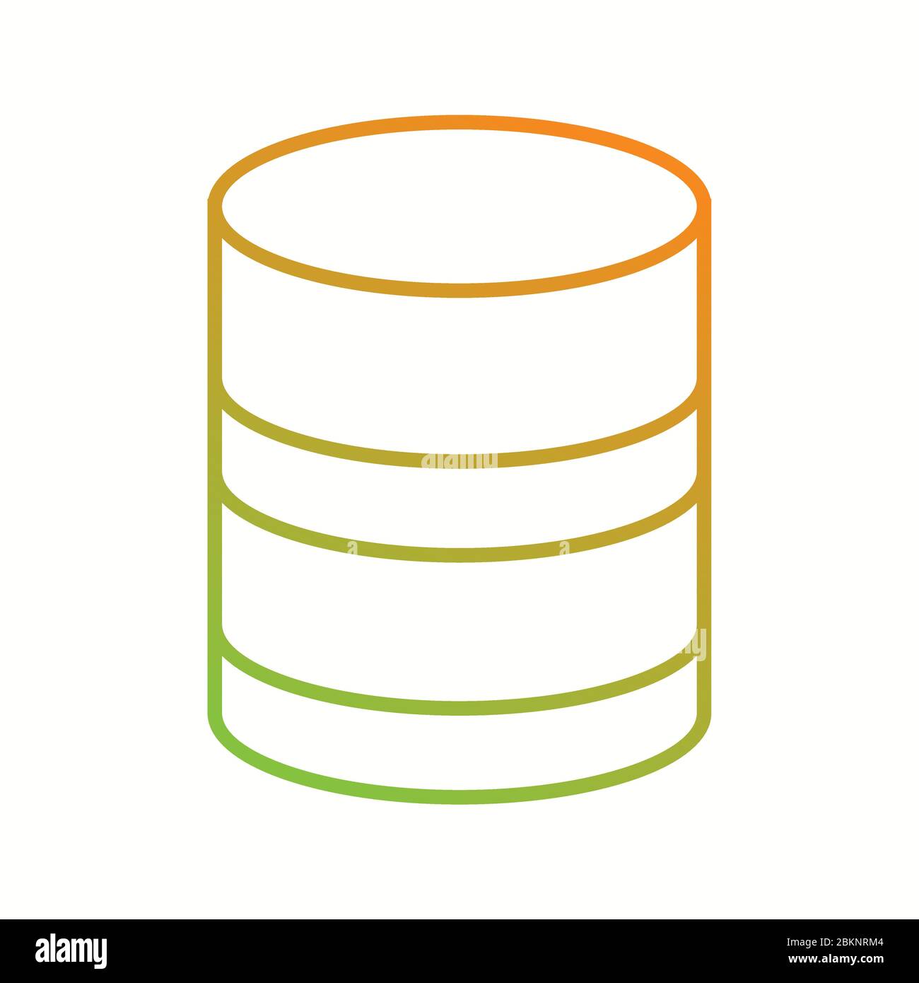 Beautiful Database vector line icon Stock Vector Image & Art - Alamy