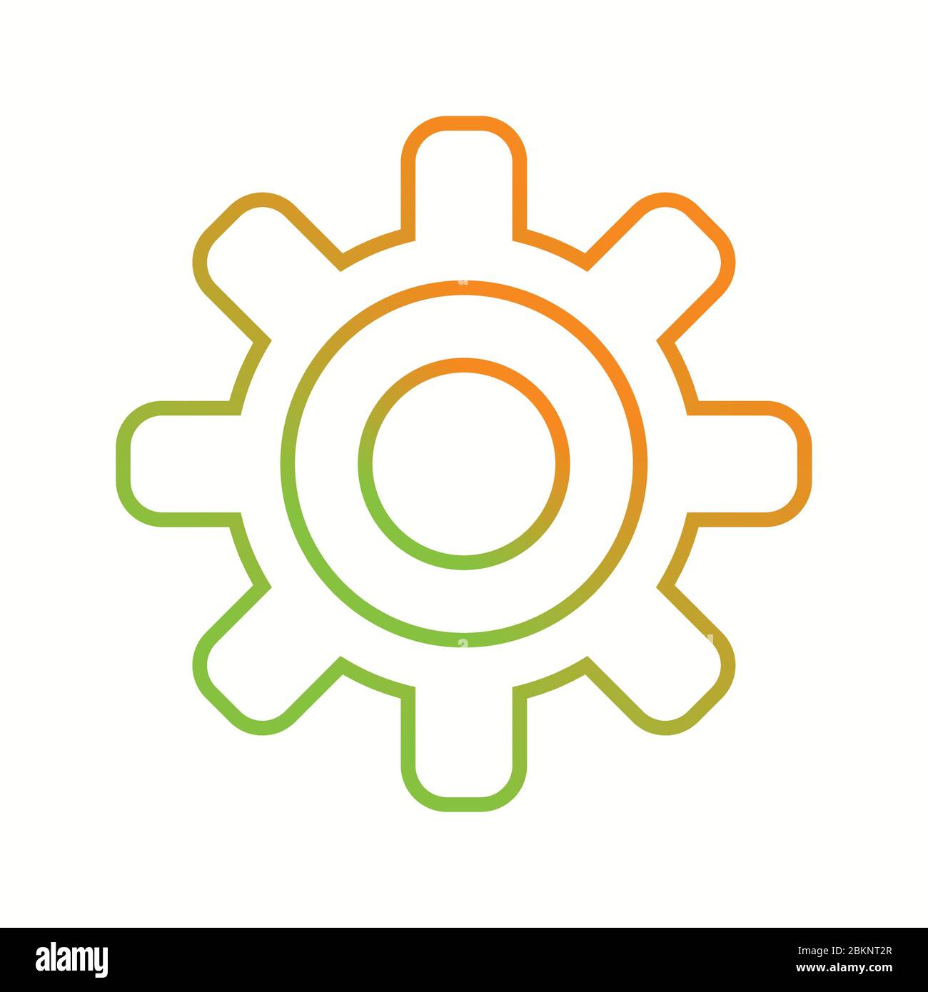 Beautiful Settings Vector line icon Stock Vector Image & Art - Alamy